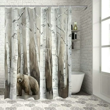 Real Tree Birch Branches Decor for Bird Love Fall Themed Novelty Shower ...