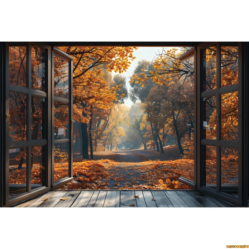 Autumn Forest Series Kids Photography Backgrounds Hallowe Fall Leaves ...