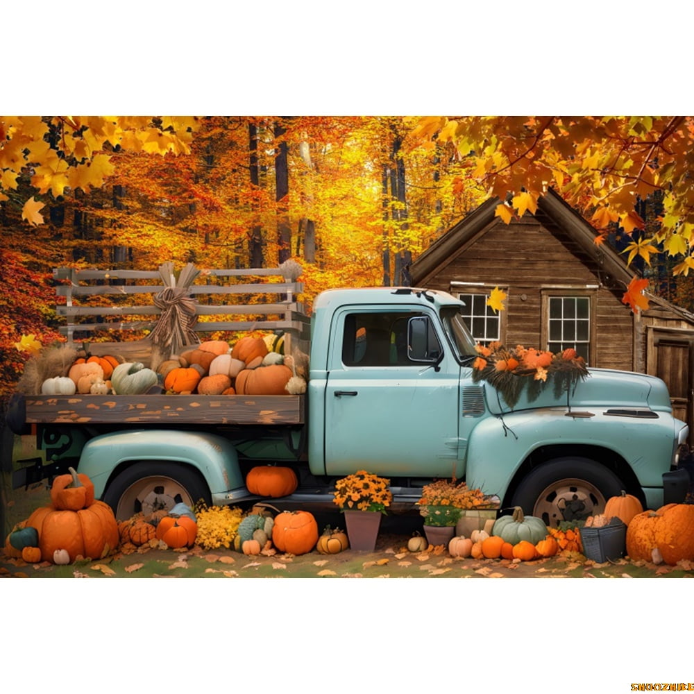 Autumn Forest Series Kids Photography Backgrounds Hallowe Fall Leaves ...