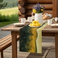 Autumn Forest Sky Artwork Table Runner 70 Inch Long Fall Landscape ...