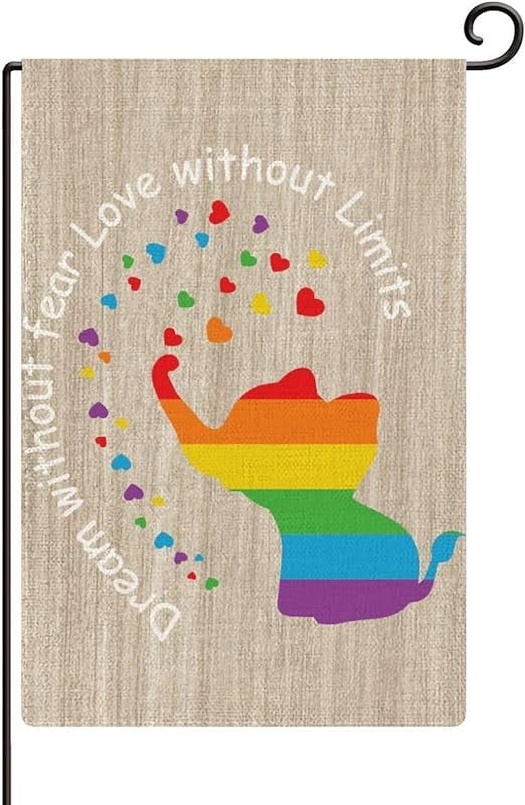 Autumn Garden Flag Bisexual Transgender Lesbian Moon Garden Pride Flag ...