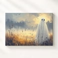 Autumn Ghost In Wheat Field Haunting Hal.Low.Een Dusk Print Wall Art ...