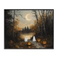 Autumn Ghosts at Lake Black Framed Giclee Art, design by Arlington ...