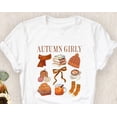 Autumn Girly TShirt Retro Fall Shirt Autumn Vibes Shirt Fall Season ...