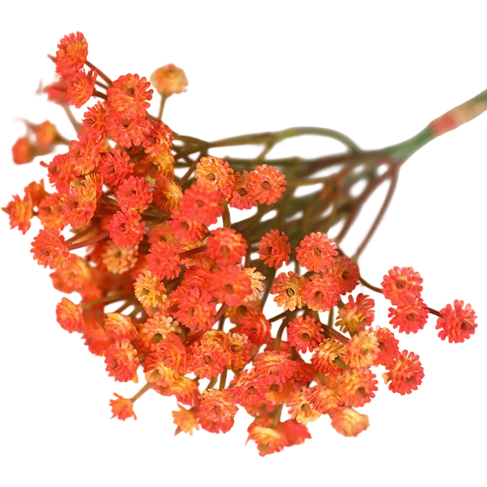 Autumn Gypsophila Flower Arrangement Realistic Bouquet for Home Wedding ...