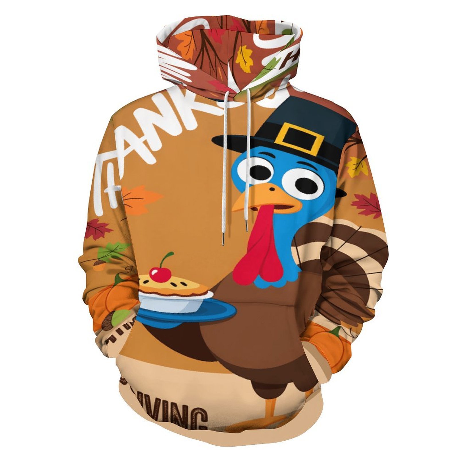 Autumn Happy Thanksgiving Turkey 3d Sweatshirts Hoodie Fashion Casual ...