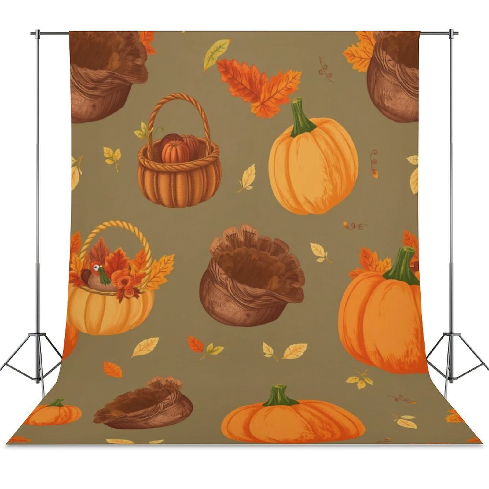 Autumn Harvest Bounty Decorations BackdropPortrait Photography ...