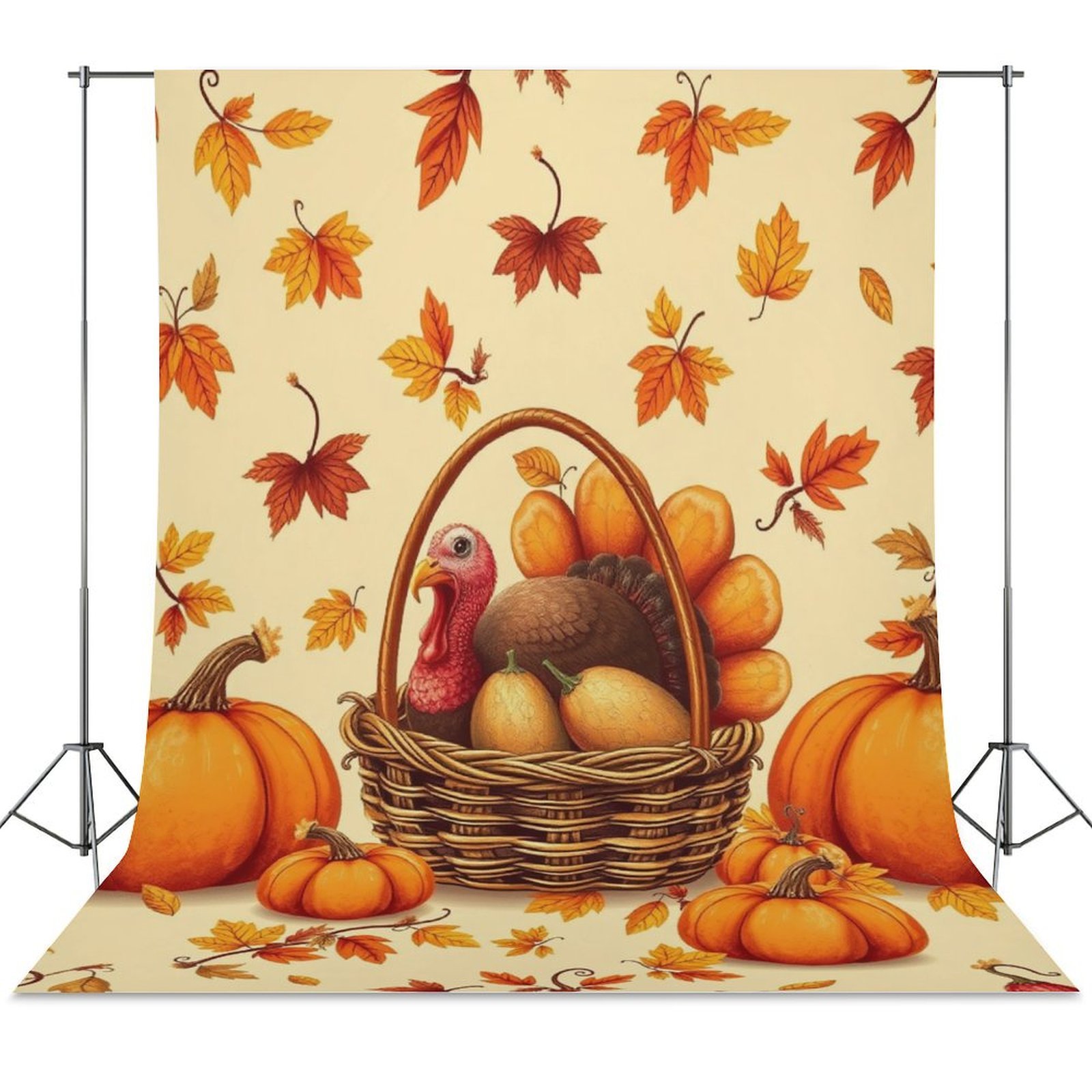 Autumn Harvest Bounty Photography Backdrops Adult Photostudio Props ...