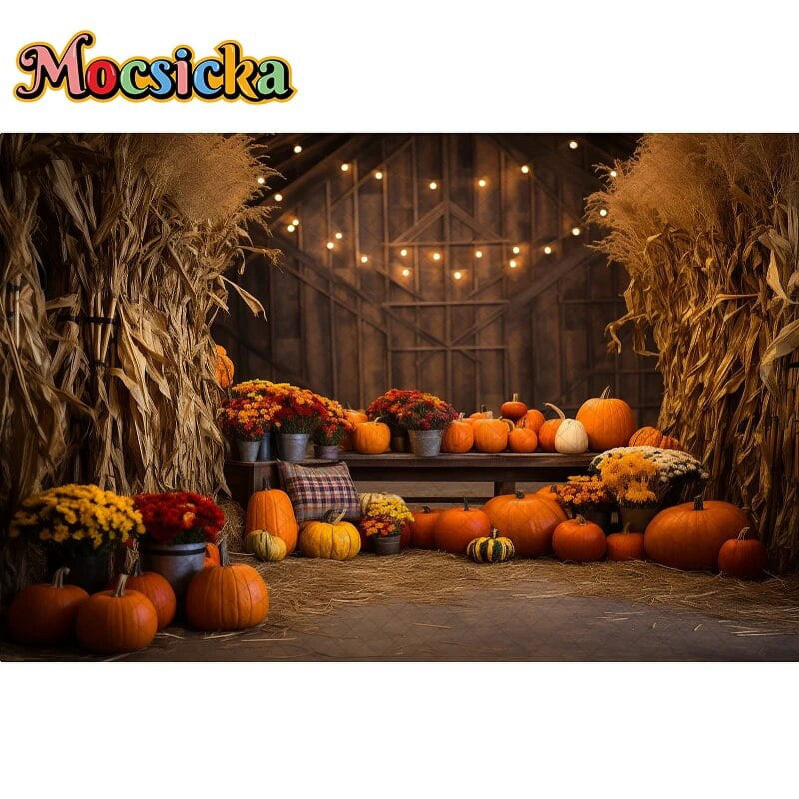 Autumn Harvest Farm Door Backdrops Kids Adult Photocall Props Child ...