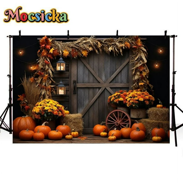 Autumn Harvest Haven Backdrops Kids Phtography Baby Adult Photocall ...