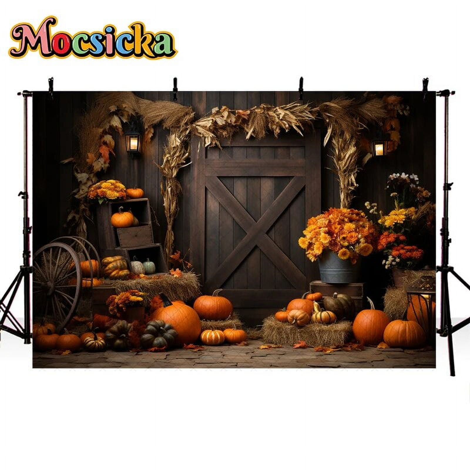 Autumn Harvest Haven Backdrops Kids Phtography Baby Adult Photocall ...