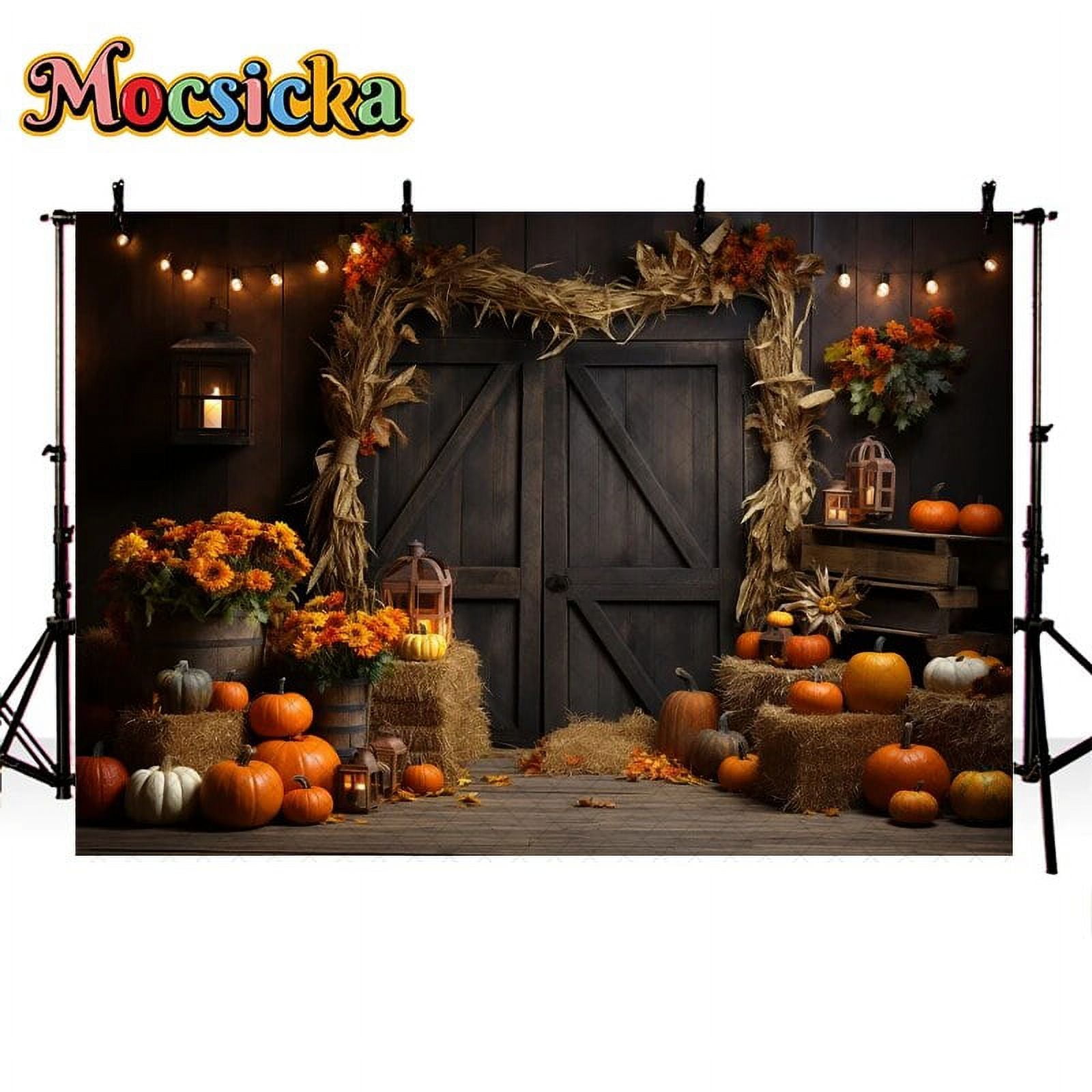 Autumn Harvest Haven Backdrops Kids Phtography Baby Adult Photocall ...