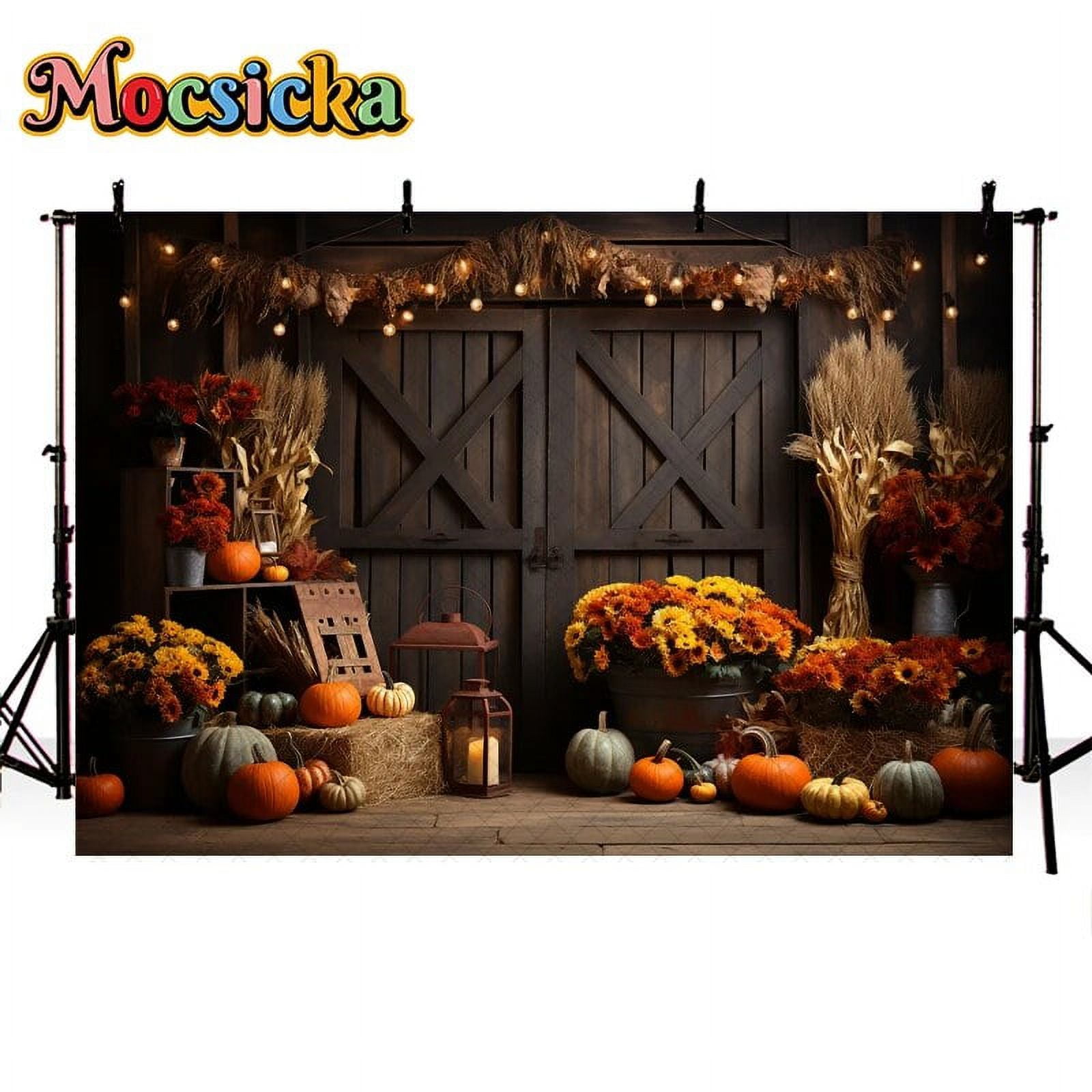 Autumn Harvest Haven Backdrops Kids Phtography Baby Adult Photocall ...