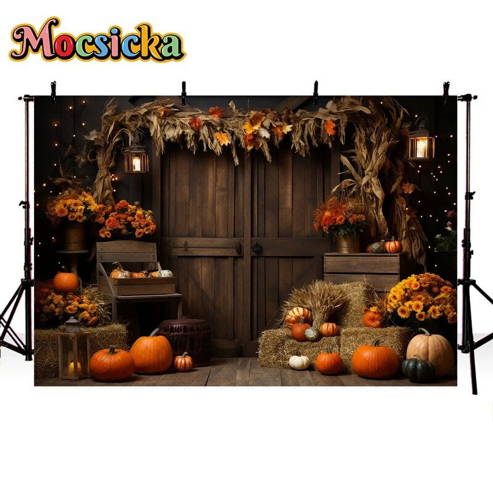 Autumn Harvest Haven Backdrops Kids Phtography Baby Adult Photocall ...