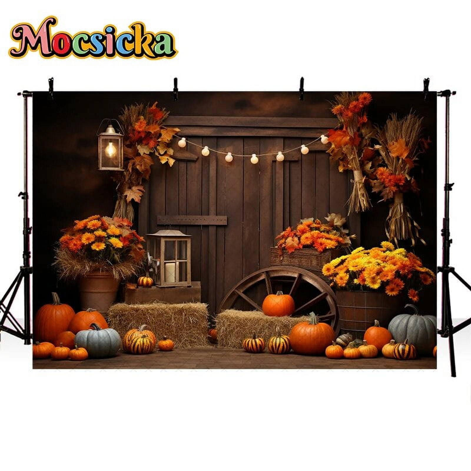 Autumn Harvest Haven Backdrops Kids Phtography Baby Adult Photocall ...