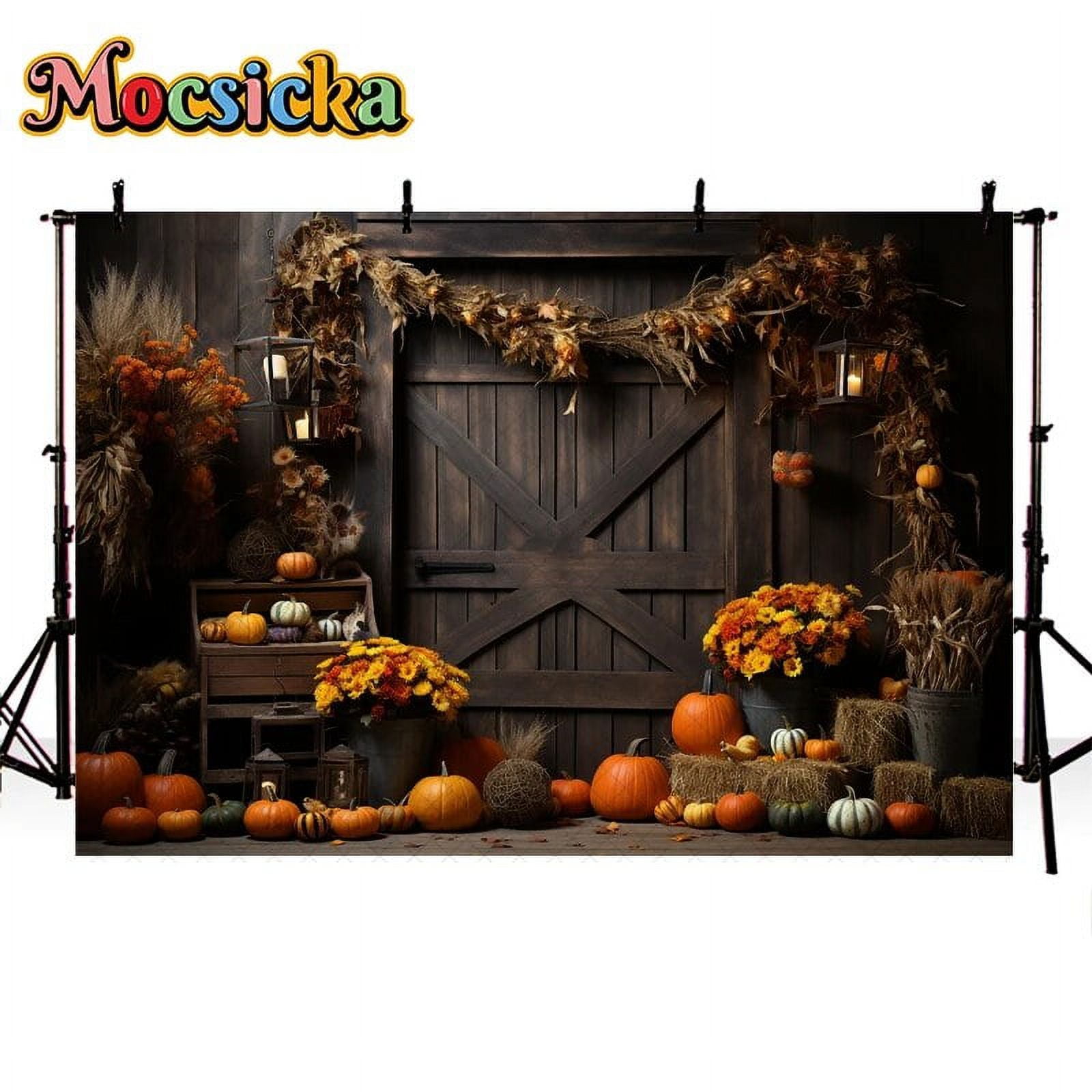 Autumn Harvest Haven Backdrops Kids Phtography Baby Adult Photocall ...