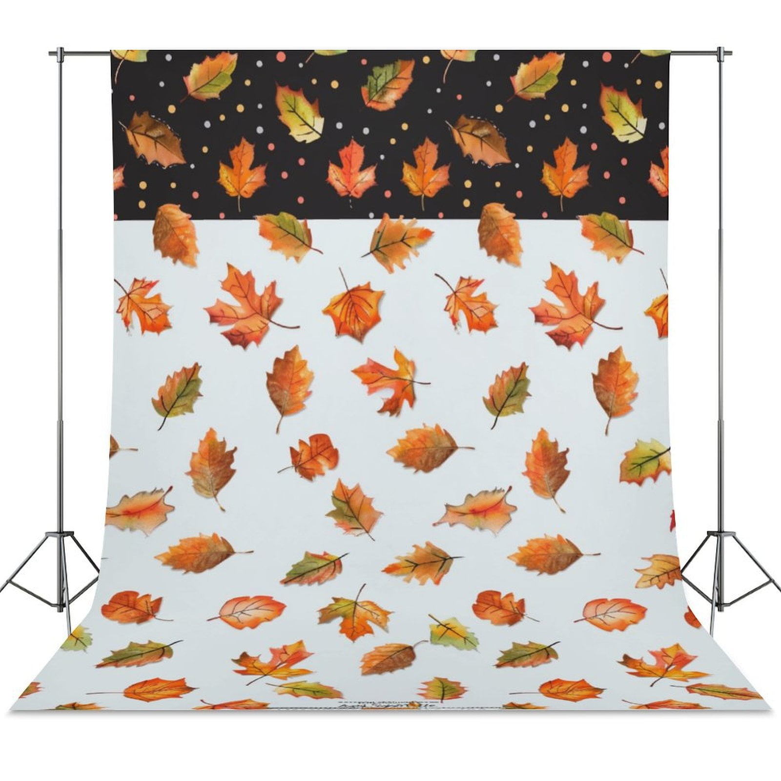 Autumn Harvest Maple Leaves Thanksgiving Backdrops for Photography Kids ...