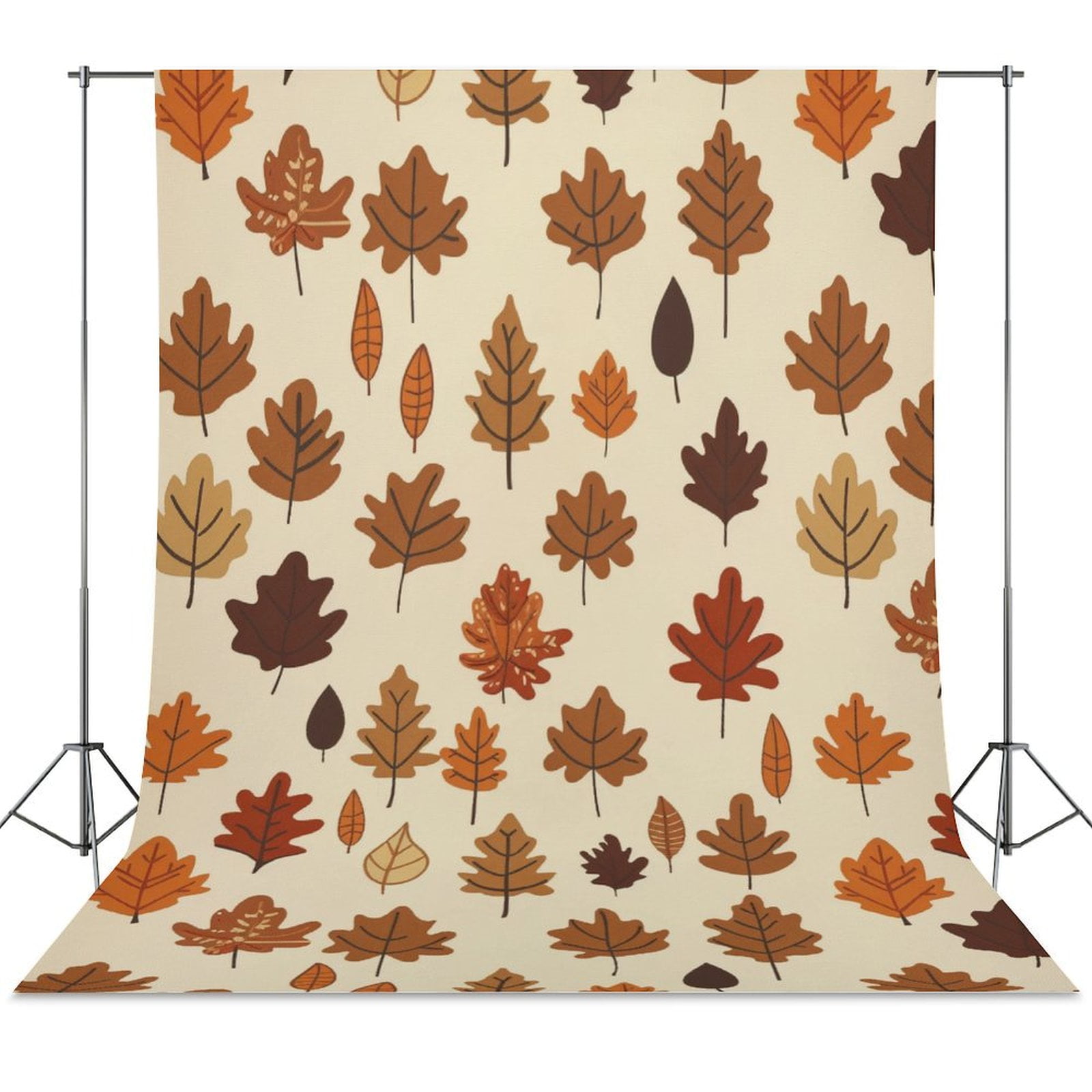 Autumn Harvest Maple Leaves Thanksgiving Backdrops for Photography Kids Adult Photo Booth Video ...