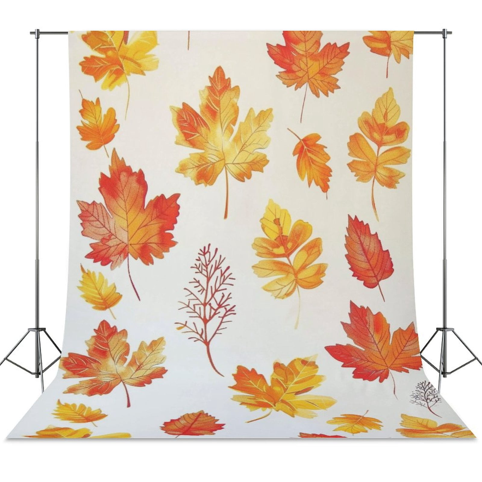 Autumn Harvest Maple Leaves Thanksgiving Spring Wall Backdrop ...