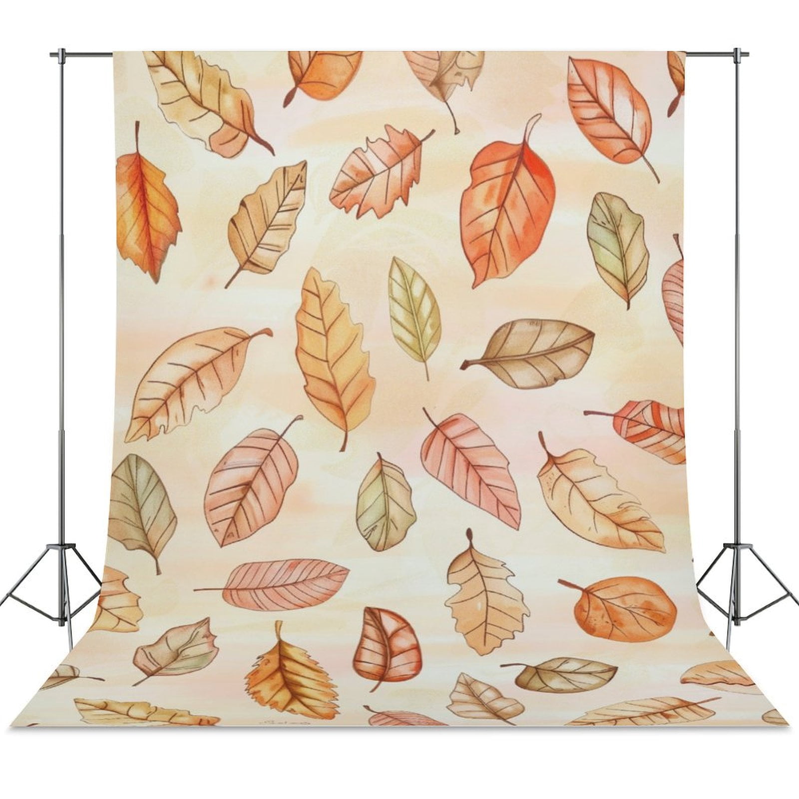 Autumn Harvest Maple Leaves Thanksgiving Spring Wall Backdrop ...