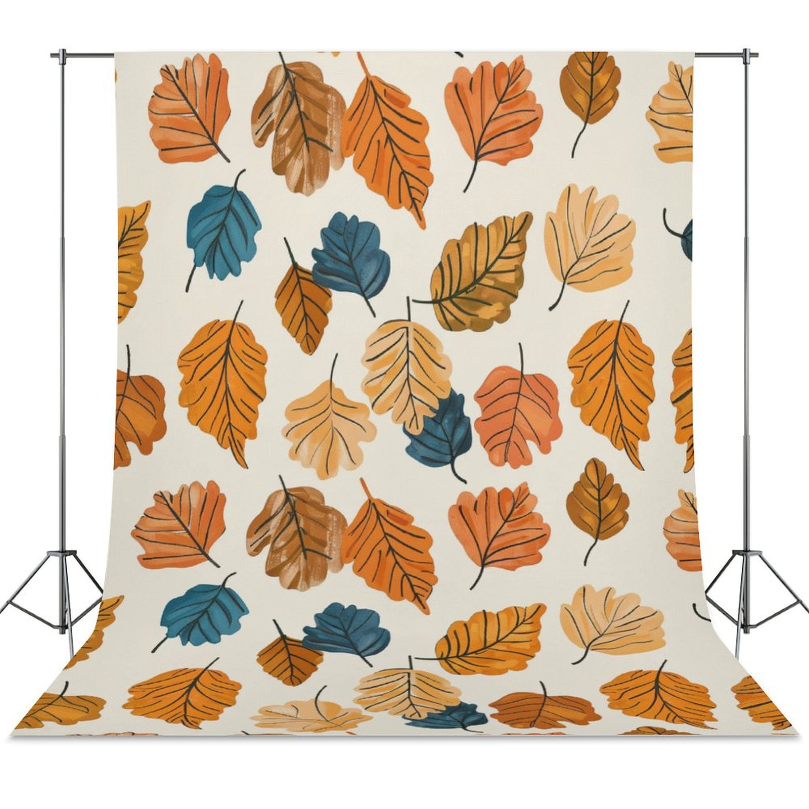 Autumn Harvest Maple Leaves Thanksgiving Spring Wall Backdrop ...
