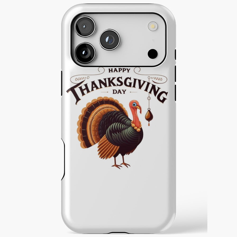 Autumn Holiday Thanksgiving Day Turkey Bird Design Case for iPhone 11 ...