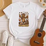 Autumn Humor Jittery Otter Pumpkin Spice Latte Funny Fall Unisex T ...