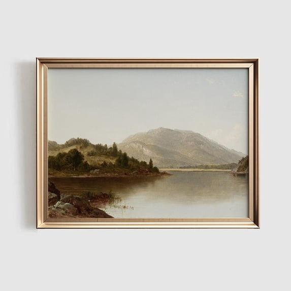 Autumn Landscape Oil Painting | Digital PRINTABLE Wall Art | Vintage ...