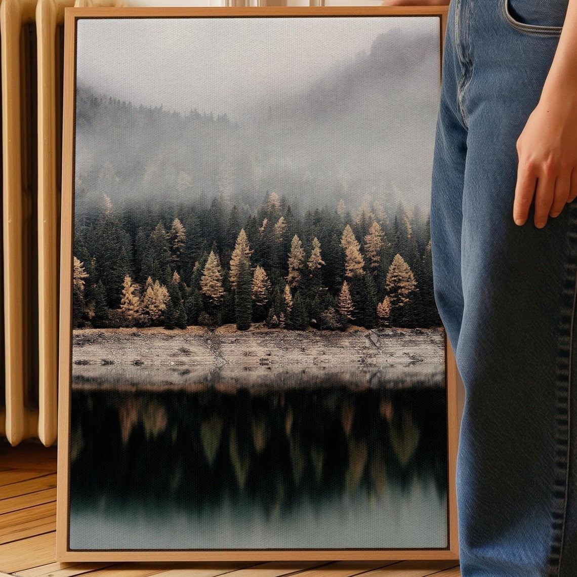 Autumn Landscape Print Wall Art Wall Art - Forest Wall Art - Nature ...
