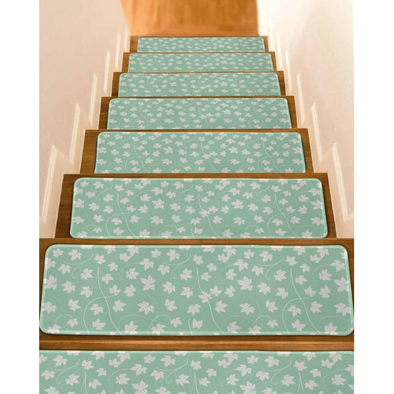Autumn Leaf Non-Slip Stair Treads for Wooden Steps, 7 Pack-8x30in ...