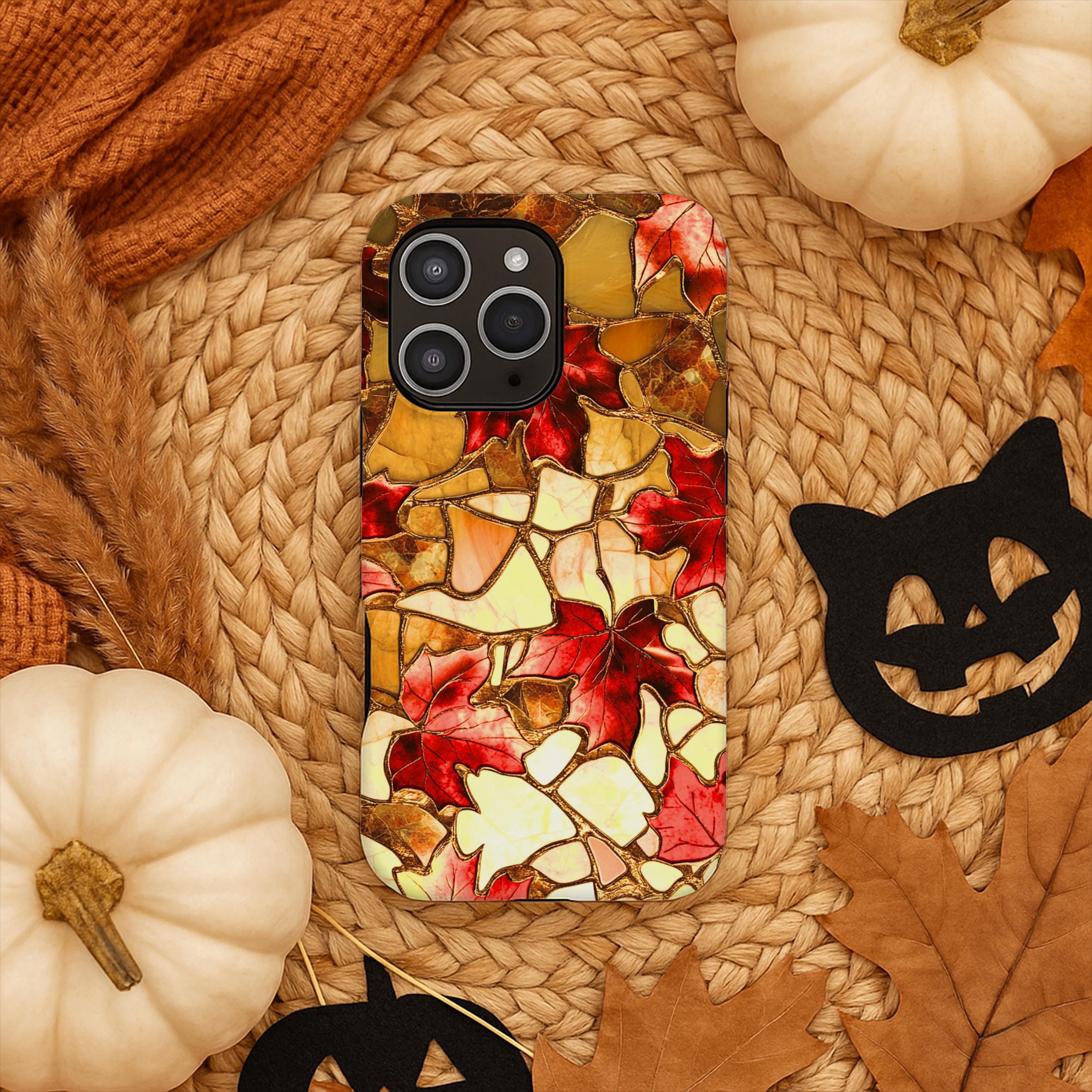 Autumn Leaves Cottagecore Phone Case Rustic Fall Nature Gift 17 through ...