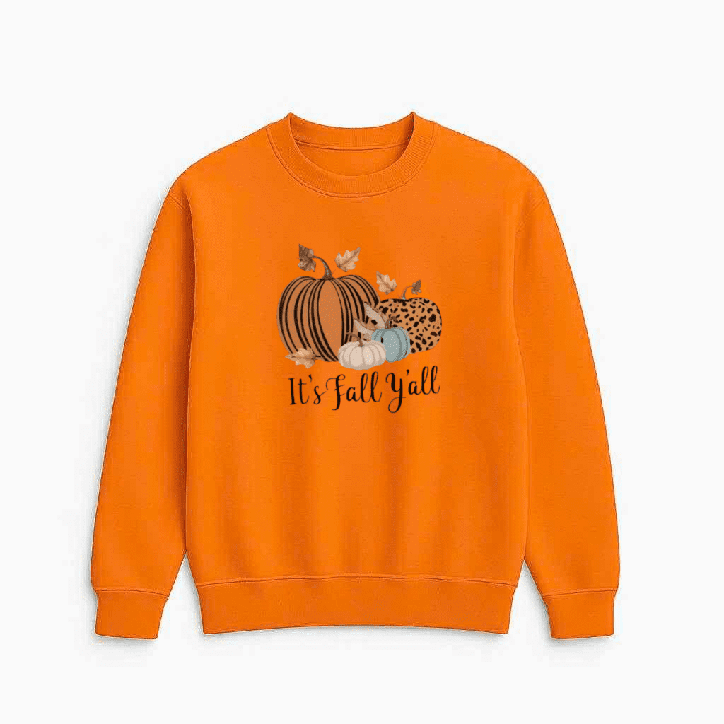 Autumn Leaves Cozy Fall Casual Everyday Seasonal Graphic Style ...