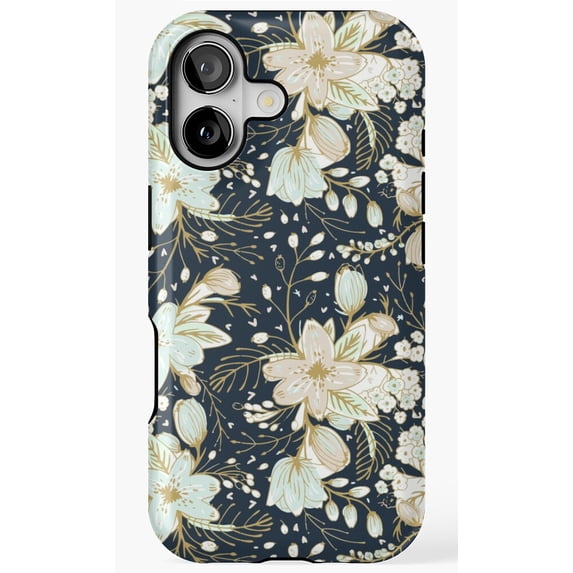 Autumn Leaves Detail Pattern Phone Case for iPhone 11 12 13 14 15 16 17 ...