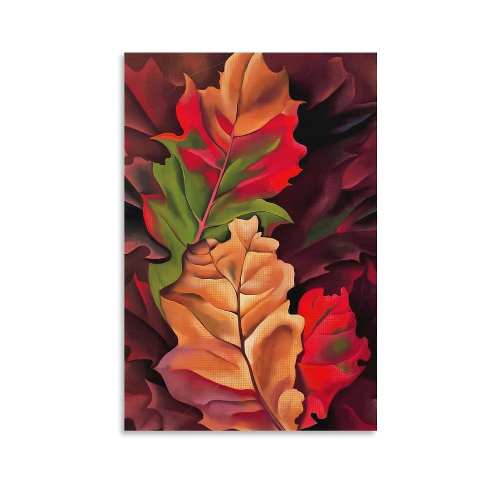 Autumn Leaves - Lake George, N.Y. (1924) by Georgia OKeeffe Painting ...