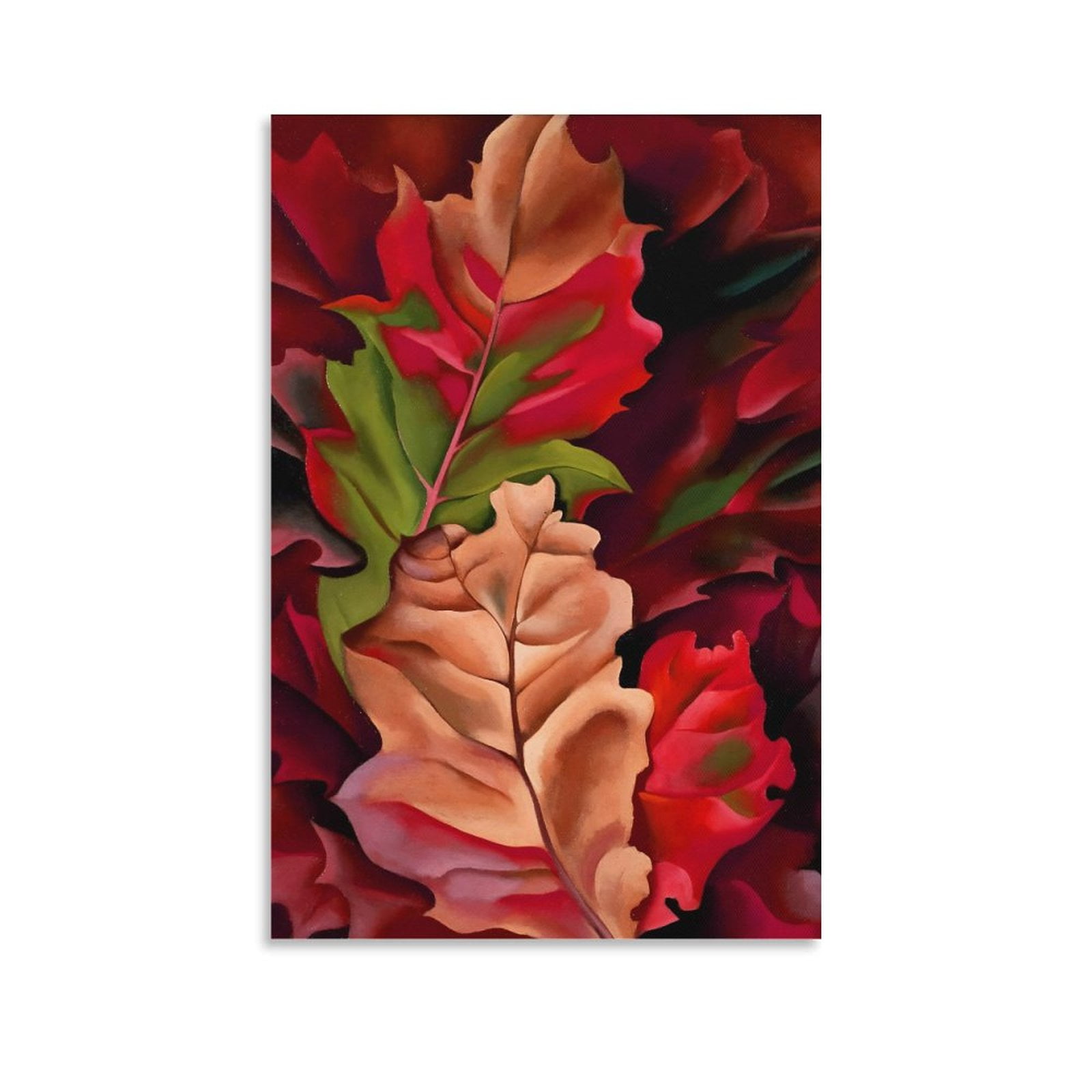 Autumn Leaves - Lake George, N.Y. (1924) by Georgia OKeeffe Painting ...