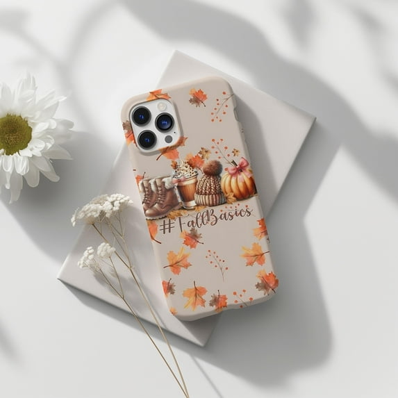 Autumn Leaves Phone Case Cozy Fall Design Durable iPhone 17 to 11 Pro ...
