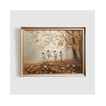 Autumn Leaves Print Fall Art Vintage Style Autumn Print Fall Farmhouse ...