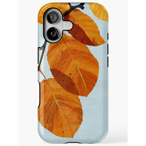 Autumn Leaves Seasonal Fall Nature Pattern Phone Case for iPhone 11 12 ...