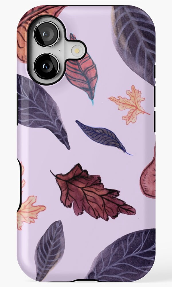 Autumn Leaves Seasonal Pattern Protection Phone Case for iPhone 11 12 ...