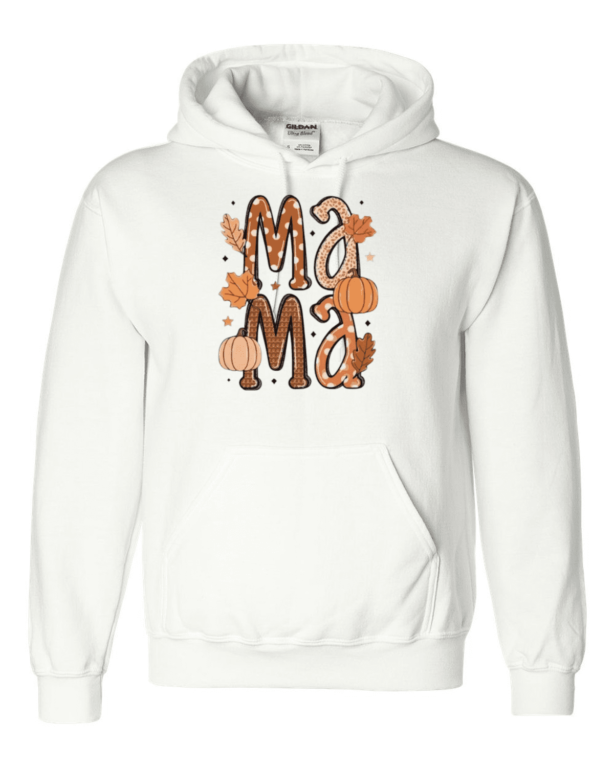Autumn Mama Pumpkin Themed Cozy Fall Graphic Hoodie Shirt, up to size 5XL - Walmart.com