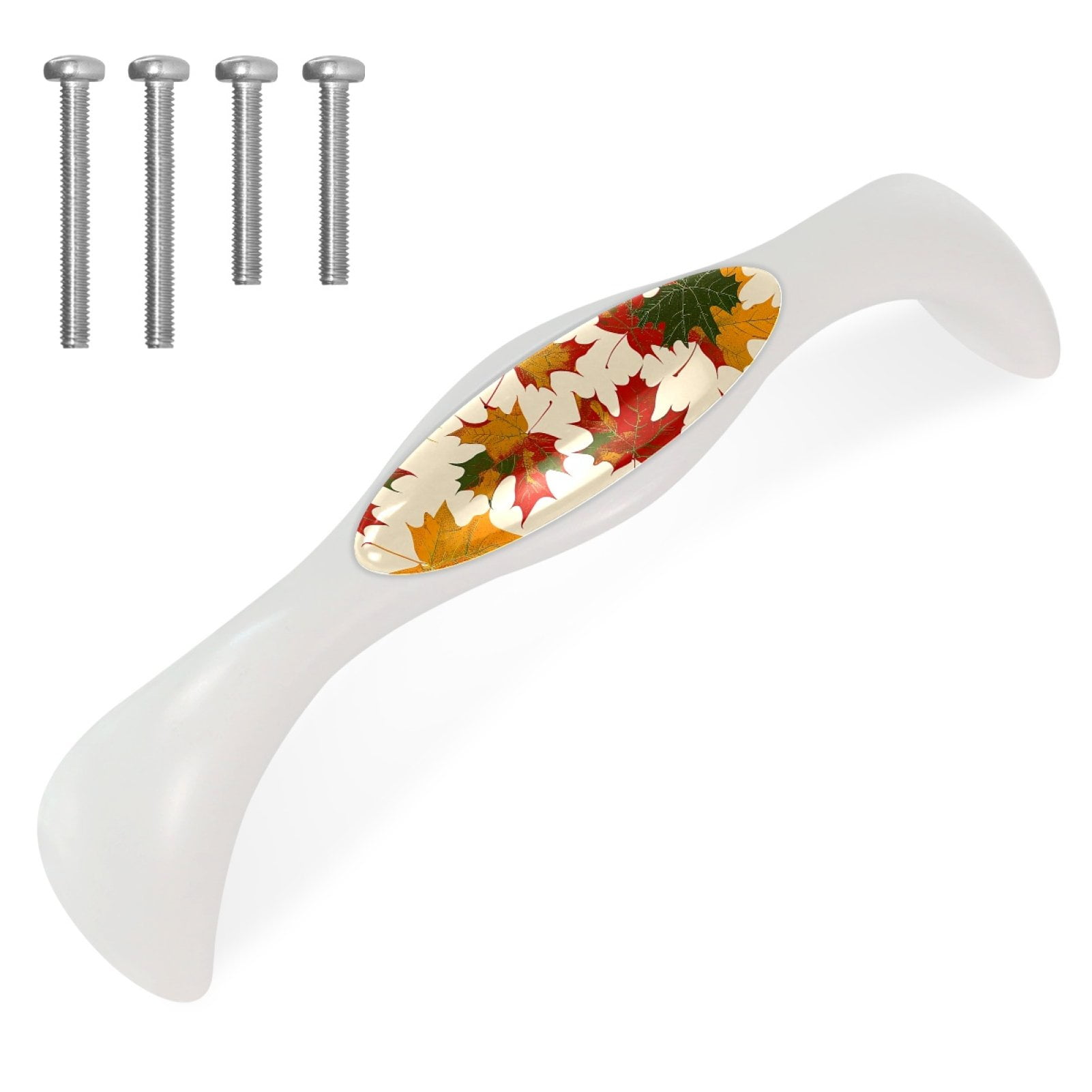 Autumn Maple Leaf Fall Kitchen Cabinet Pull Knobs Drawer Hardware ...