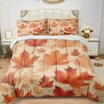 Autumn Maple Leaves Gradient (3) Comforter Set Bedding Set Duvet Set ...