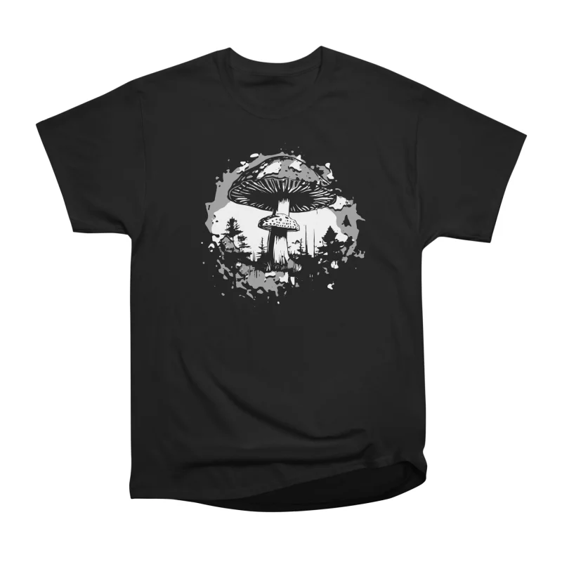 Autumn Mushrooms Forest T-Shirt Tee Gift For Him Merch For Her Apparel ...