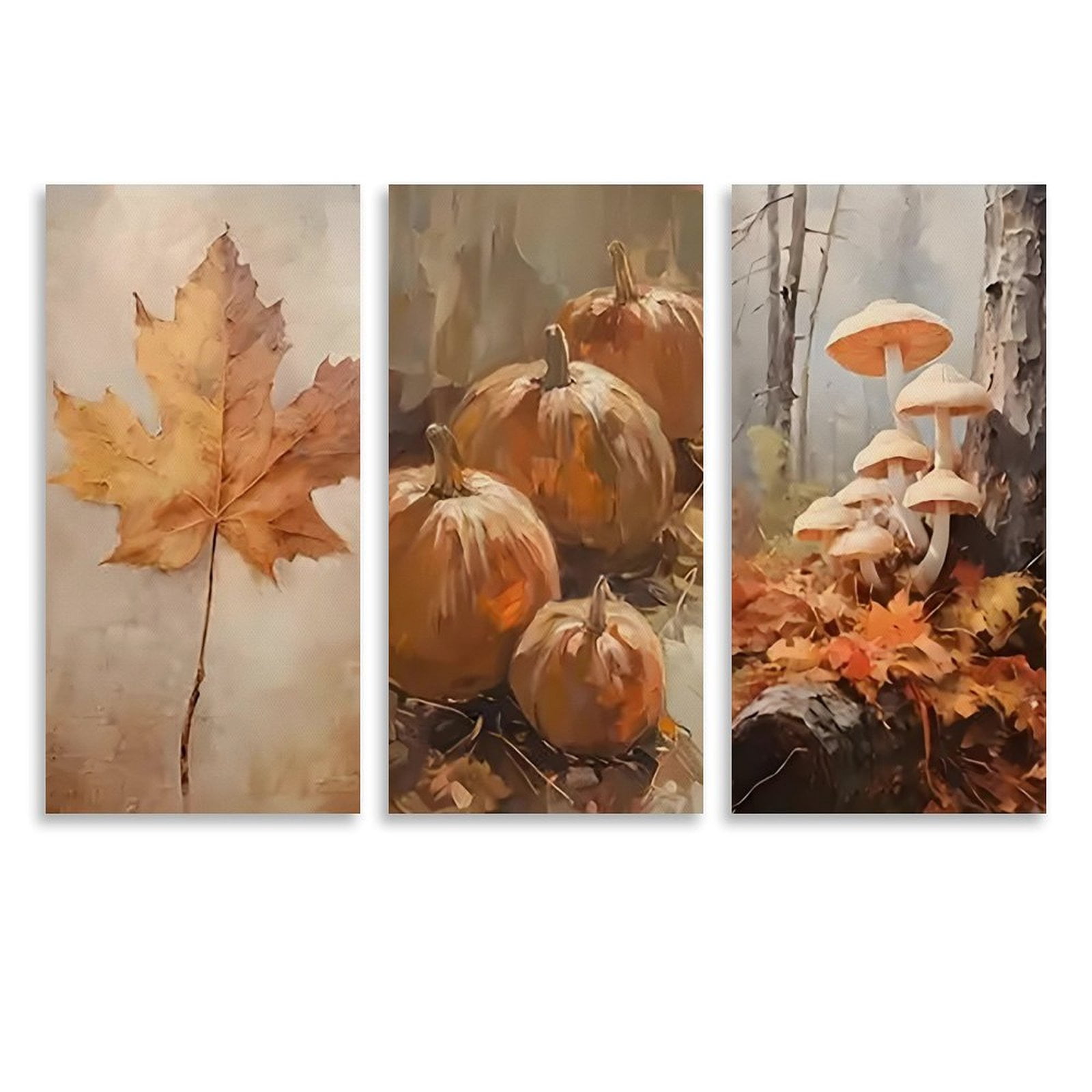 Autumn Nature Canvas Wall Art Autumn Nature Canvas Wall Art -1 Autumn ...