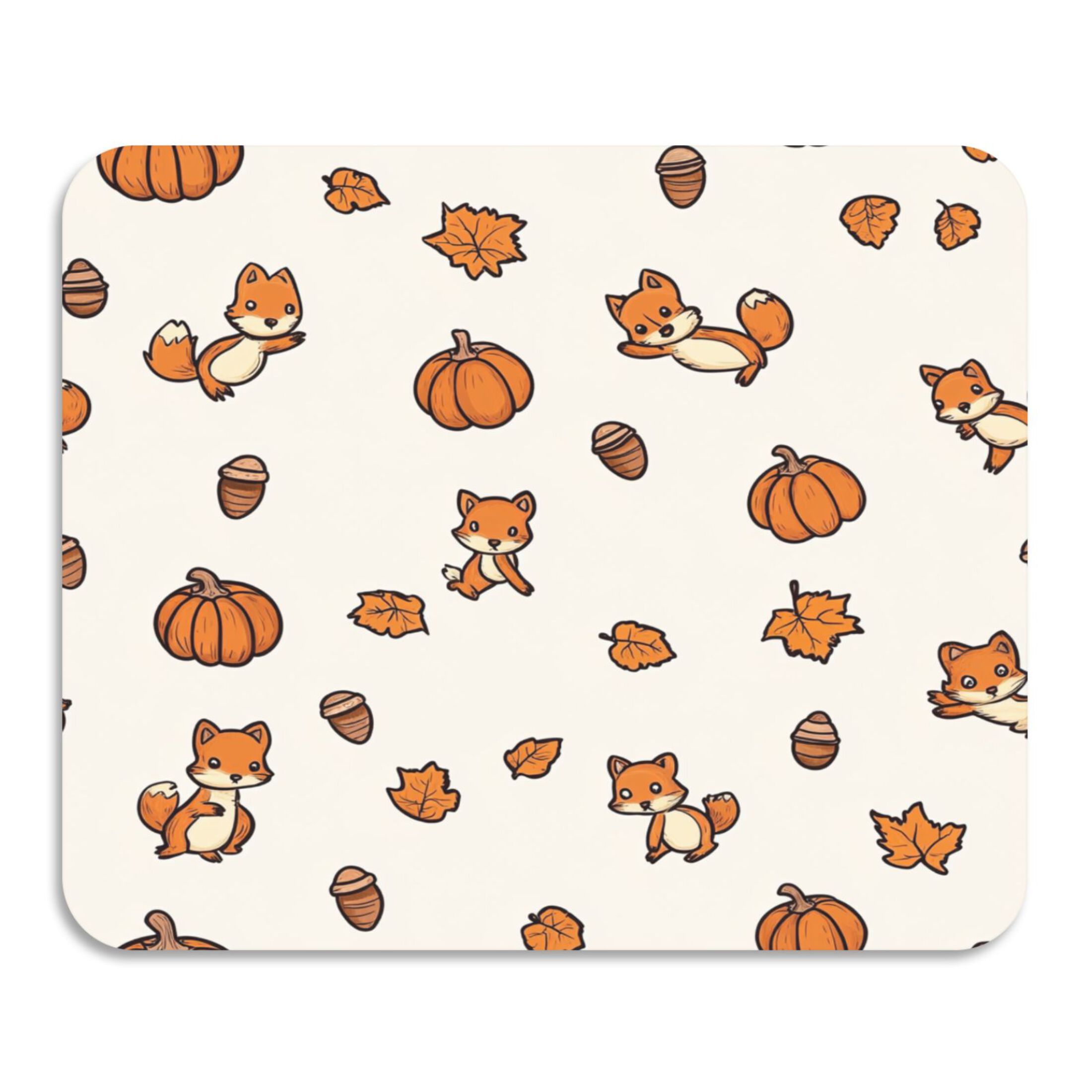 Autumn Pattern Diatomaceous Earth Water Absorbent Mat, Anti-Slip Rubber ...