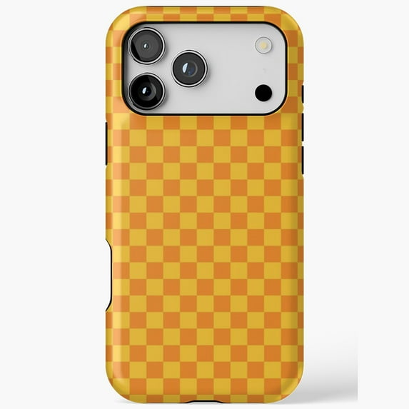 Autumn Plaid Checkered Pattern Fall Themed Art iPhone 11 through 17 Pro ...