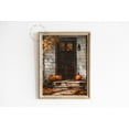 Autumn Porch Painting Pumpkin Print Wall Art Cozy Fall Decor ...