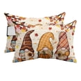 Autumn Pumpkin Gnomes Outdoor Pillow for Chaise Lounge Chair,Head ...