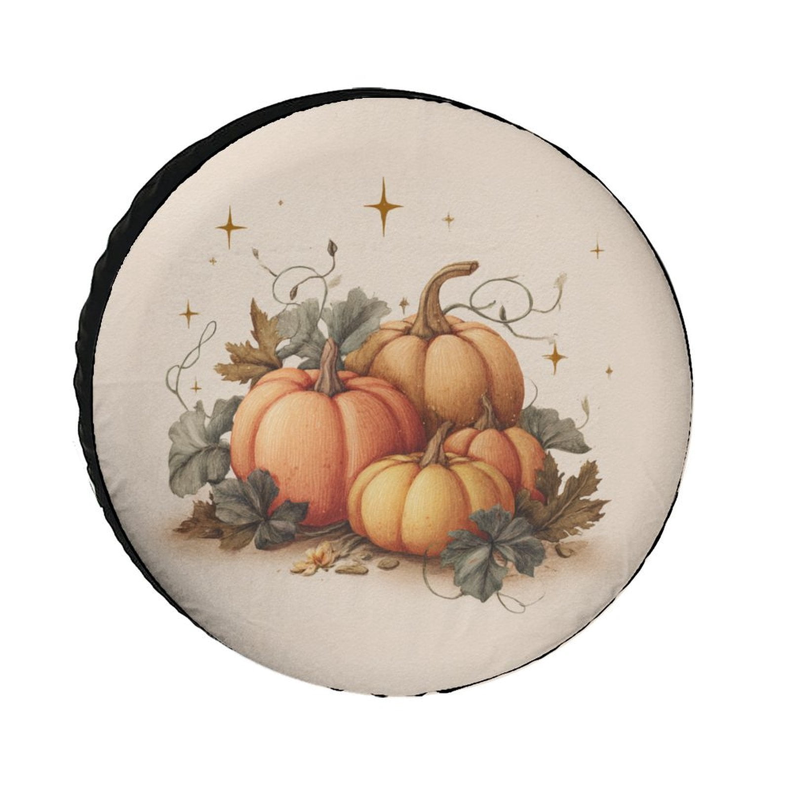 Autumn Pumpkin Harvest Farmhouse Thanksgiving Camper Spare Tire Cover ...