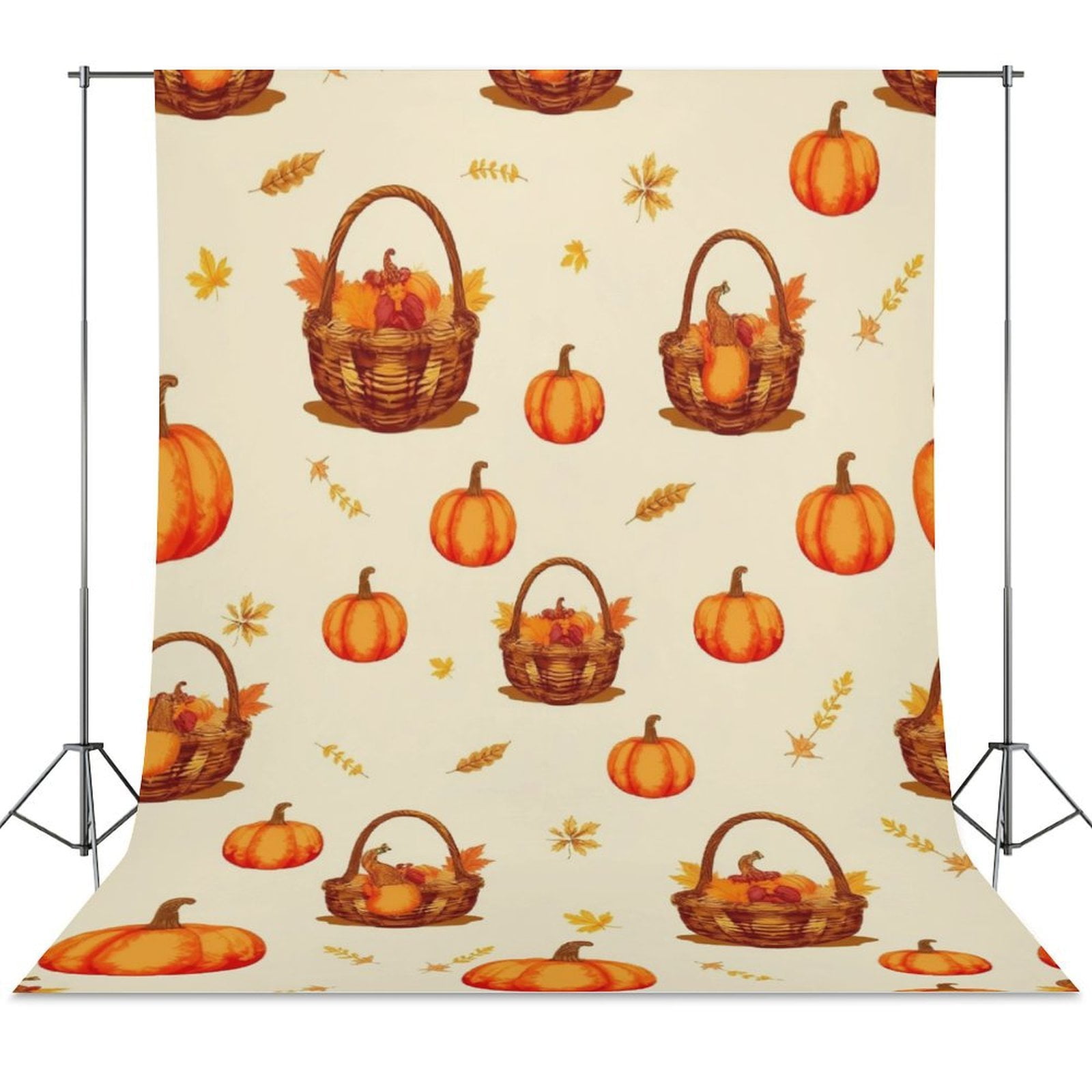 Autumn Pumpkin Harvest Party Backdrop Birthday Decoration Backgrounds ...